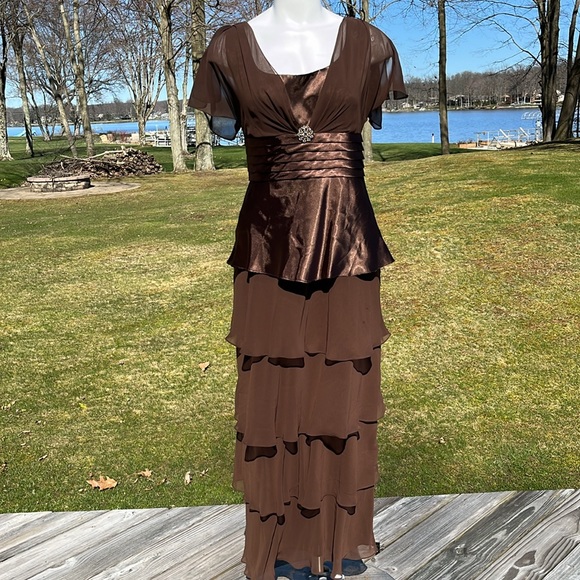 Patra | Dresses | Patra Retro Flowy Tiered Gown 4 | Poshmark